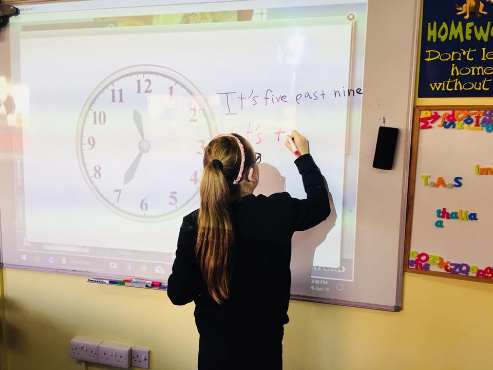 It’s always fun time at our school! Learning how to tell time! - TAS ...